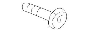 1998-2010 Volkswagen Guide Bracket Nut N-908-214-01 | OEM Parts Online