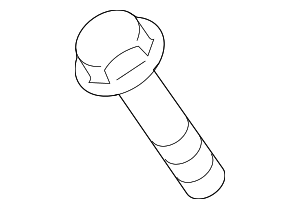 2005-2023 Mopar Release Handle Screw 6508683AA | TascaParts.com