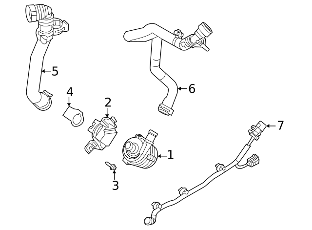 Genuine Auxiliary Pump for 2015-2024 Land Rover | Land Rover Part ...