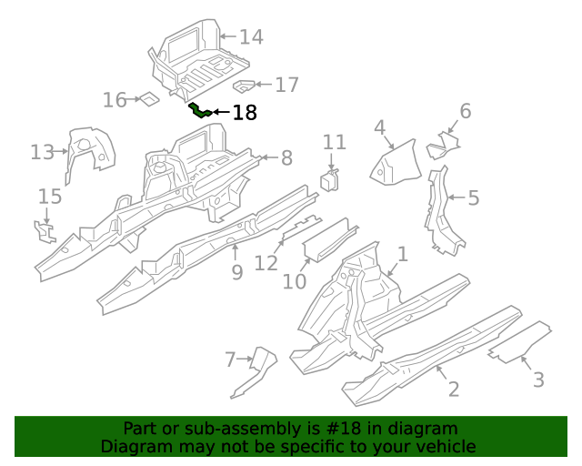 41-00-7-431-655 - Bracket 2019-2024 BMW | AutoNationParts.com