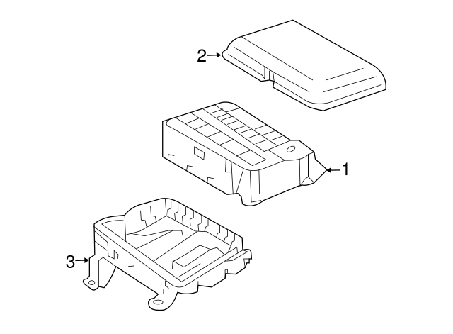 82664-0C020 - Fuse and Relay Center 2014-2020 Toyota Tundra ...