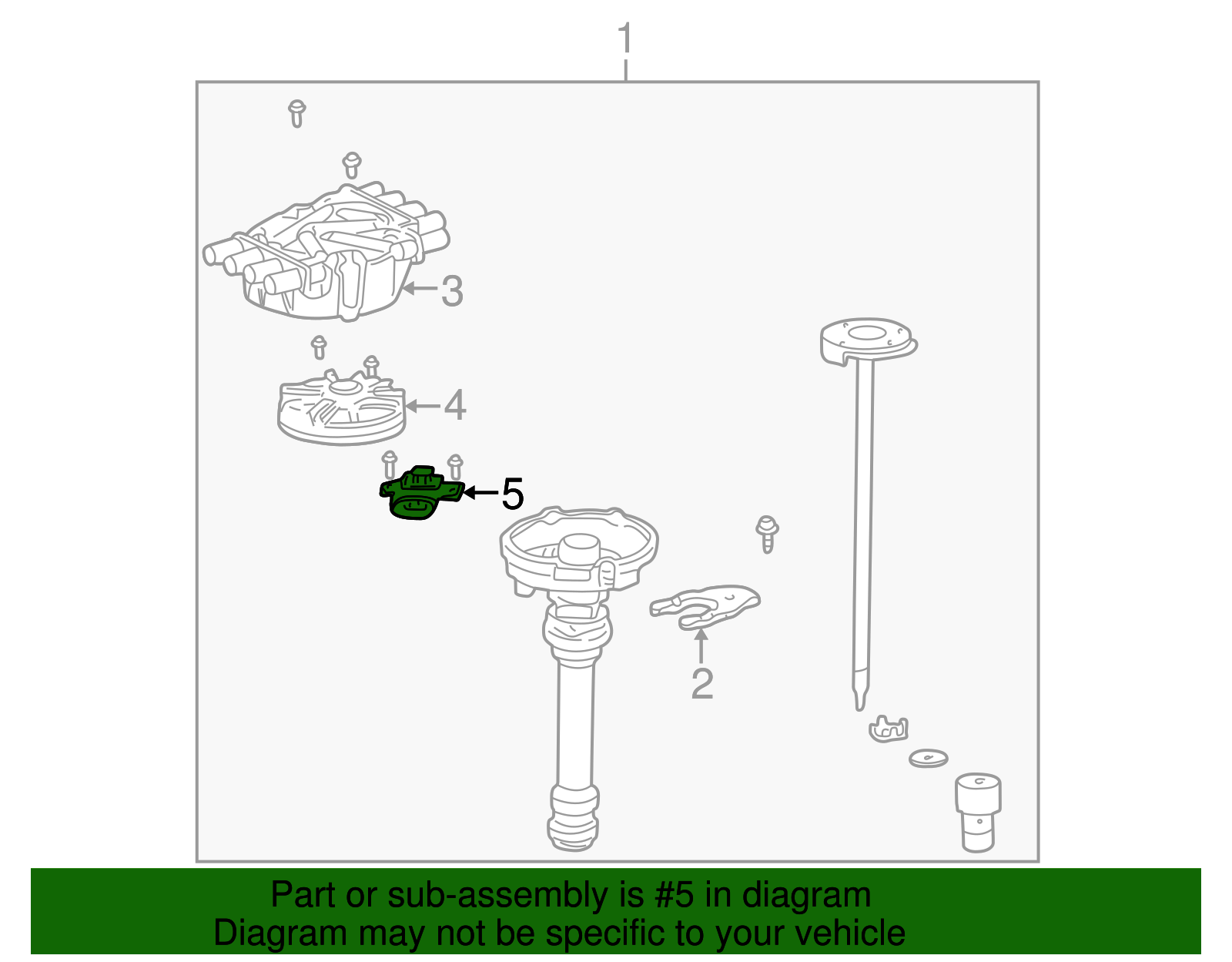1990-2007 GM Camshaft Position Sensor 19417445 GM | GMPartsDirect.com