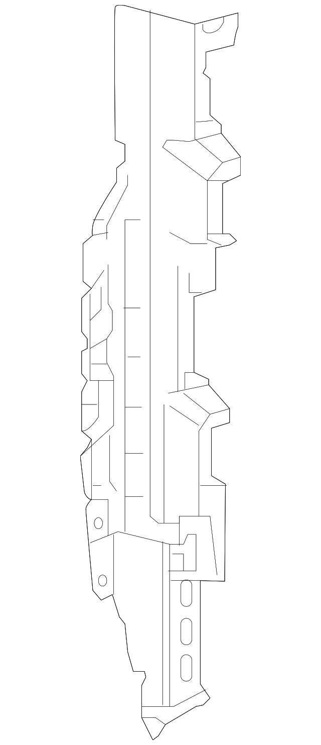 2020-2025 GM Passenger Side Radiator Air Baffle 23390795 GM ...