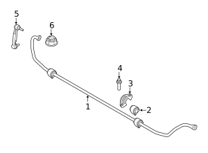 33-50-6-881-579 - Stabilizer, rear 2019-2024 BMW | AutoNationParts.com