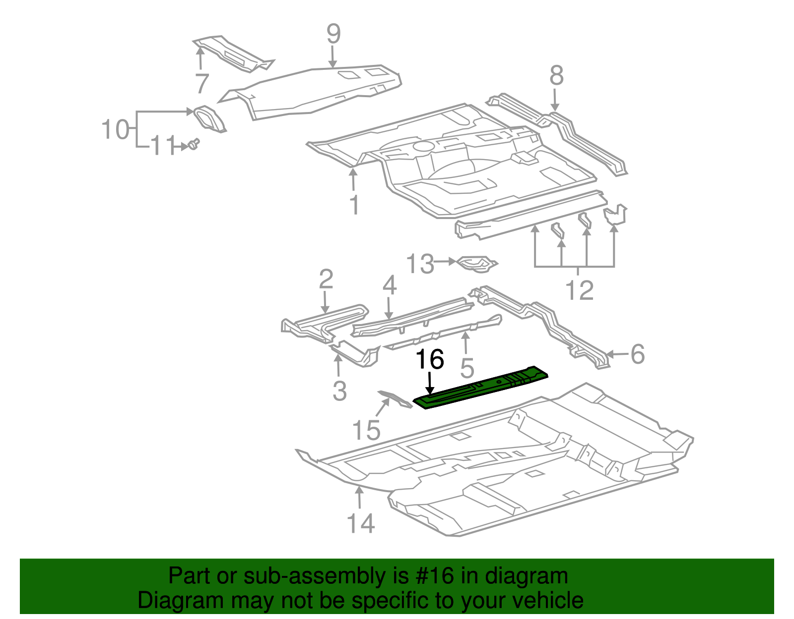 58151-35121 - High-Quality Heat Deflector for 2003-2014 Toyota ...