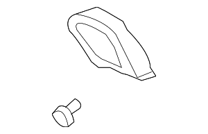 2003-2014 Toyota Foot Rest (Front) 58190-35032 | Toyota Parts Center