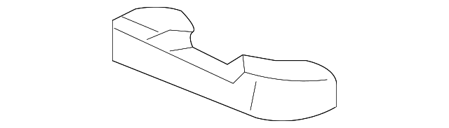 2014-2019 GM Rear Seat Back Frame Bumper 23213536 GM | GMPartsDirect.com
