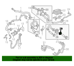 2011-2014 Porsche Vacuum Valve Clamp 958-106-605-00 | Sunset Porsche Parts