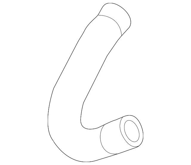 2011-2018 Porsche Cayenne Drive Motor Inverter Coolant Line 958-106-358 ...