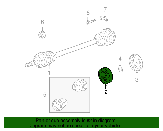 Genuine Porsche 951-332-901-00 |C.V Joint Repair Kit | FREE Shipping on ...
