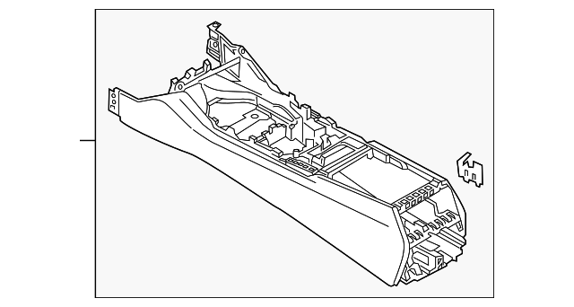 51-16-6-833-965 - 2017-2023 BMW - Console Base | BMWPartsHub