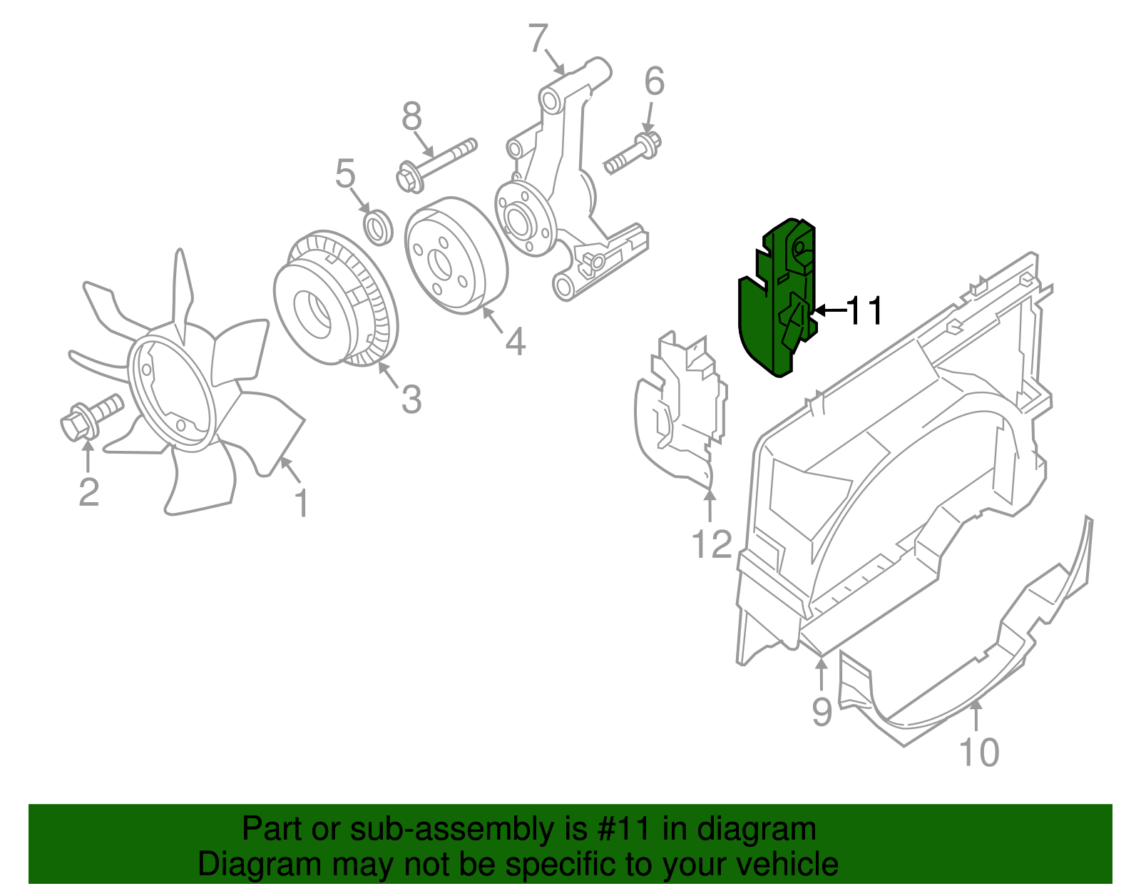 2009-2015 Nissan Xterra Air Inlet Duct 21468-ZL00A | Sullivan Brothers ...