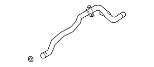 2005-2009 Audi Water Pipe 06E-121-065-H | Audi USA Parts