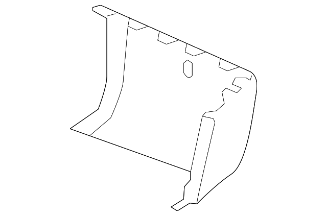 2007-2014 GM Passenger Side Rear Bumper Impact Bar End Cap 15284308 ...