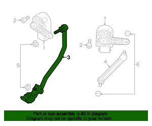 Genuine BMW 37-14-6-787-167 | Link Rod | FREE Shipping on Most Orders ...