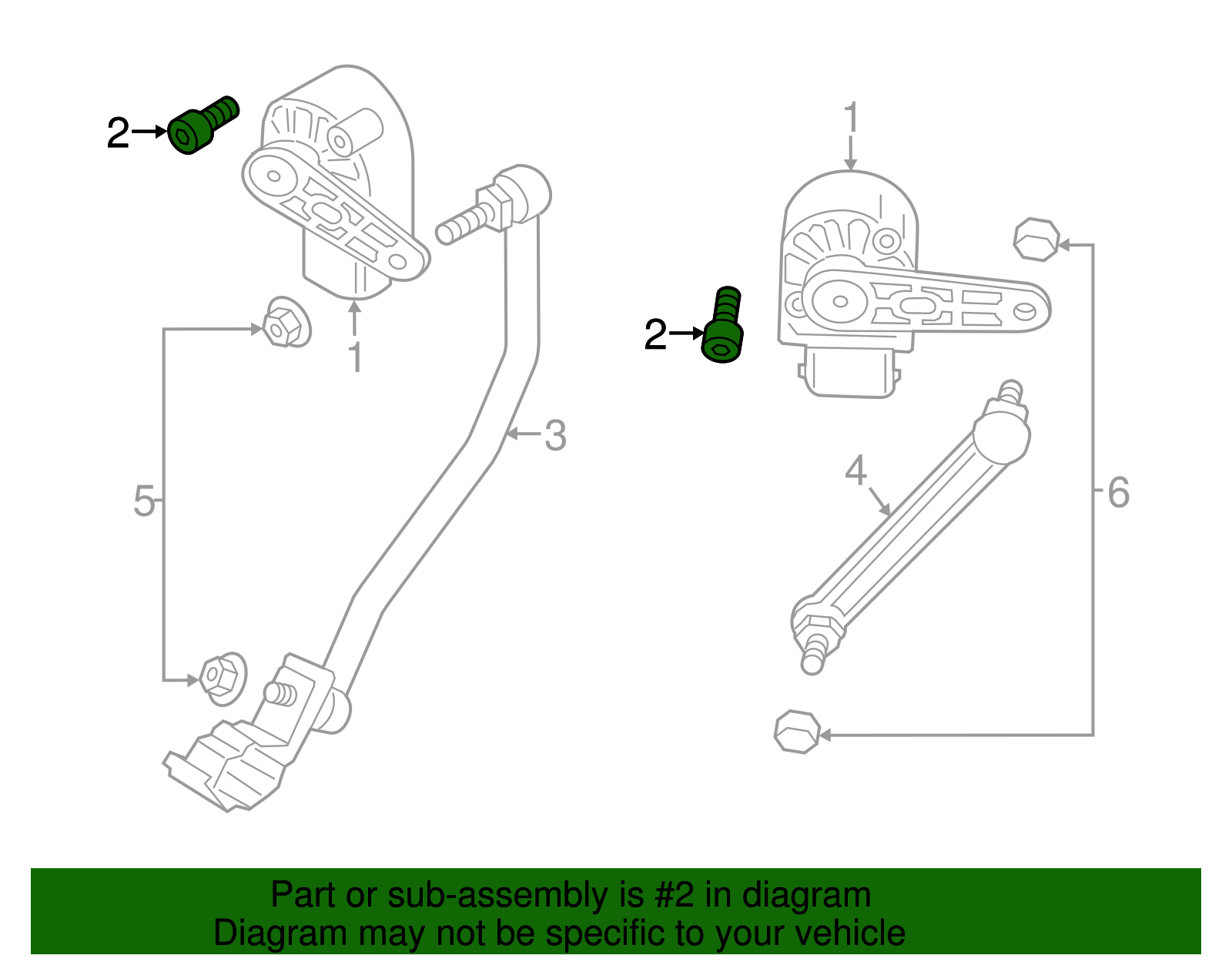 7119904303 - 2011-2017 BMW X3 Level Sensor Screw (07-11-9-904-303 ...