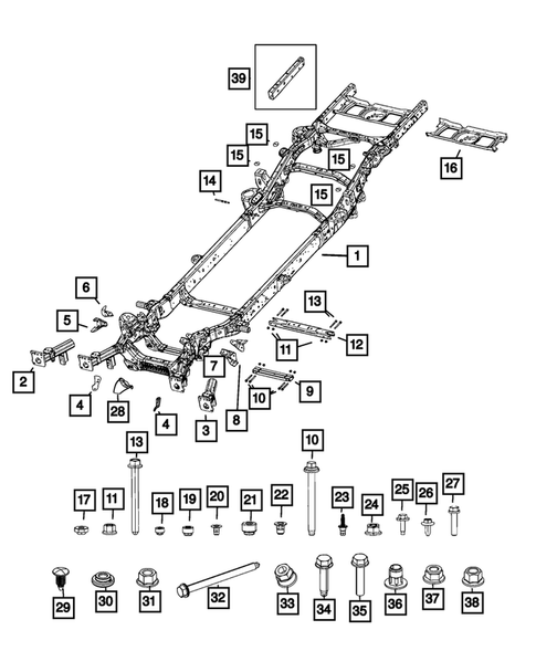 Frames for 2024 Ram 1500 | My Mopar Parts