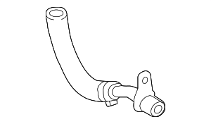11537583902 - 2010-2015 BMW Engine Coolant Hose (11-53-7-583-902) | BMW ...
