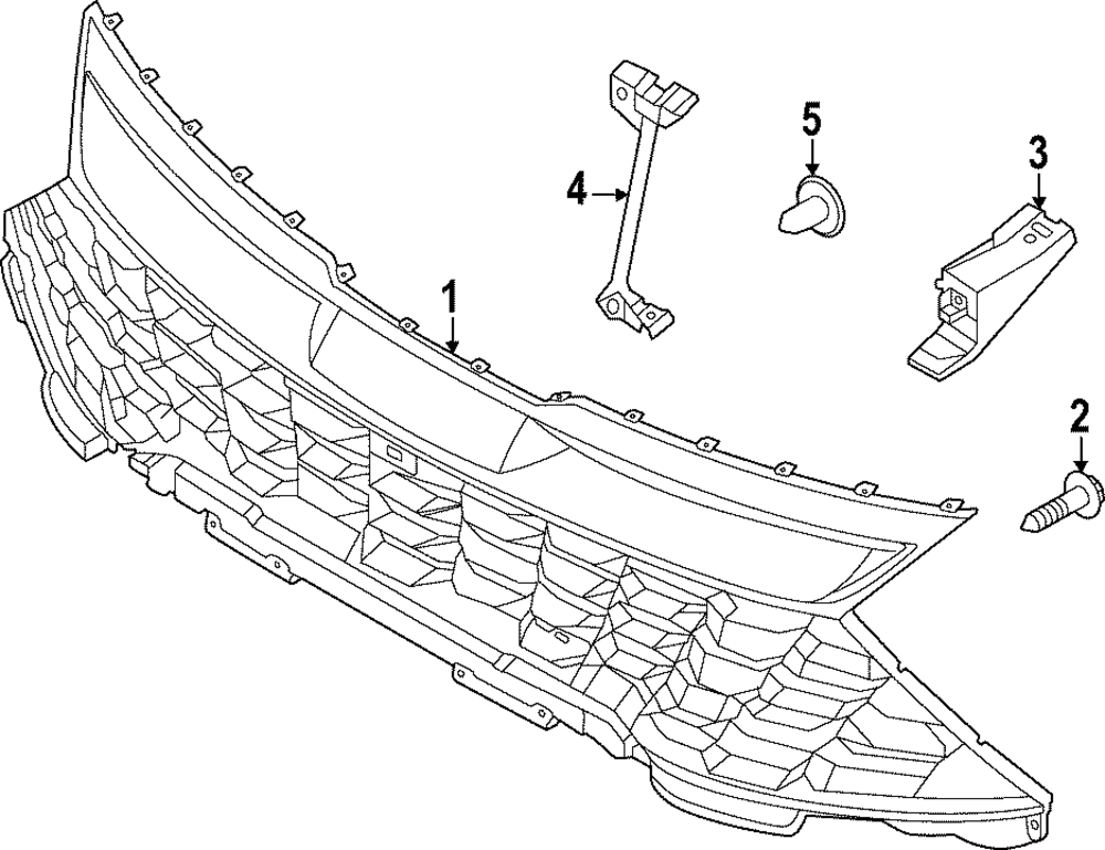 86525-P1000 - Bracket 2023-2025 Kia Sportage | Kia.Parts Store