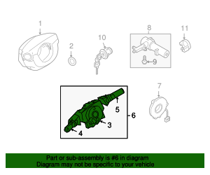 25560-9GA8D - Combo Switch 2005-2015 Nissan | Nissan Parts ...