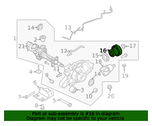 2021 Ford Bronco Differential Carrier MB3Z-4141-C | OEM Parts Online