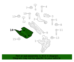 33-30-6-861-143 - Lower Shield - 2020-2021 BMW | Buy BMW Parts Now