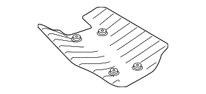 Genuine BMW 33-30-6-861-144 | Lower Shield | FREE Shipping on Most ...