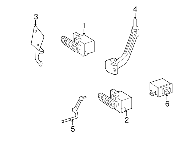 2006-2012 Mercedes-Benz Link 164-320-24-32 | MB OEM Parts