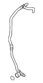 11537598341 - 2010-2014 BMW Water Inlet Pipe (11-53-7-598-341) | BMW of ...