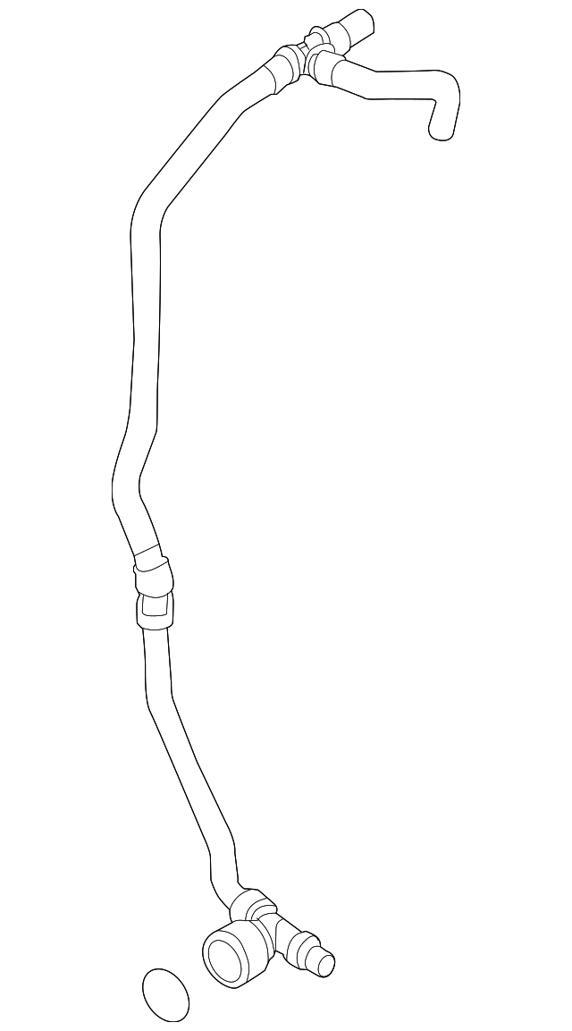 BMW OEM Water Inlet Pipe Part# 11-53-7-598-341 | OEM Vehicle Parts