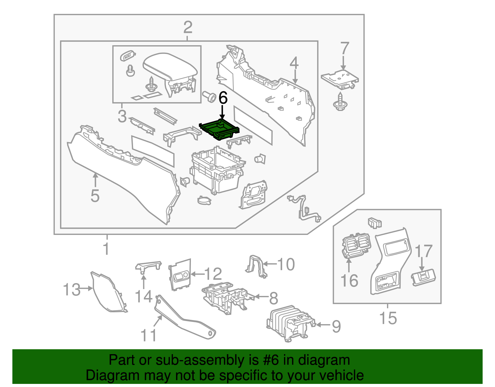 58825-78010-C0 - Pocket - 2015-2020 Lexus | My L Parts