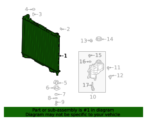 Radiator - 2020-2025 Land Rover (LR162128) | Land Rover Annapolis Parts