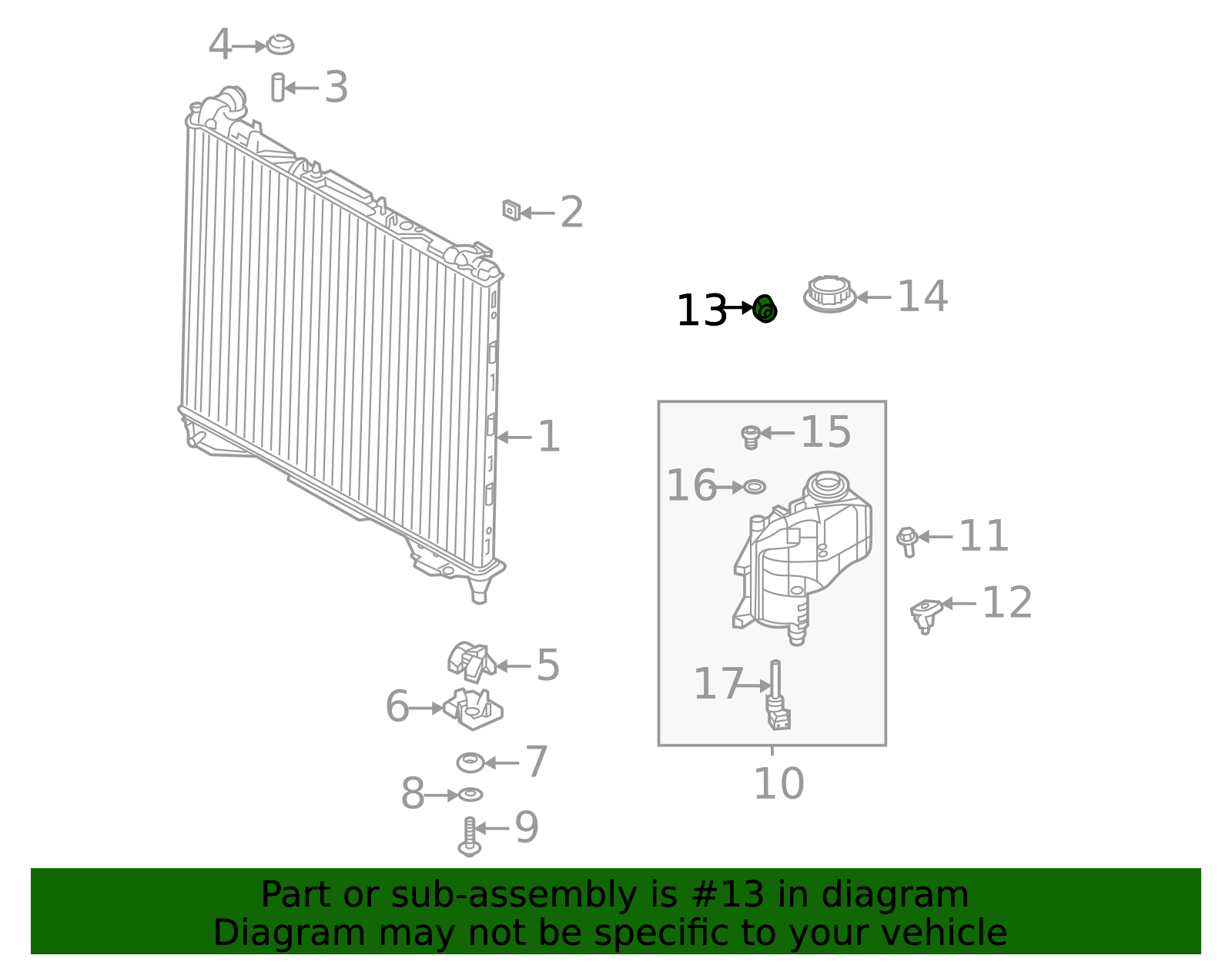 2013-2023 Land Rover Water Manifold Plug LR011038 | OEM Parts Online