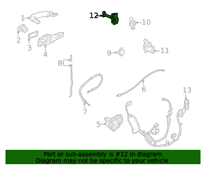 2021-2023 Chevrolet Trailblazer Rear Side Door Check Link 42573417 ...