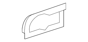 2016-2025 GM Front Side Door Outside Handle Insulator 13598450 GM ...