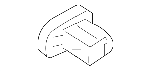 2016-2024 GM Front Passenger Side Door Lock Cylinder Cap 13597112 GM ...