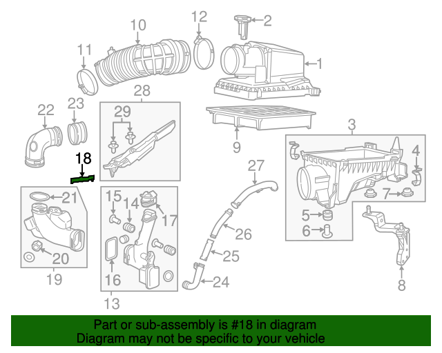 2012-2015 Honda Civic Inlet Tube Rubber Seal 17256-RX0-A00 | Honda ...