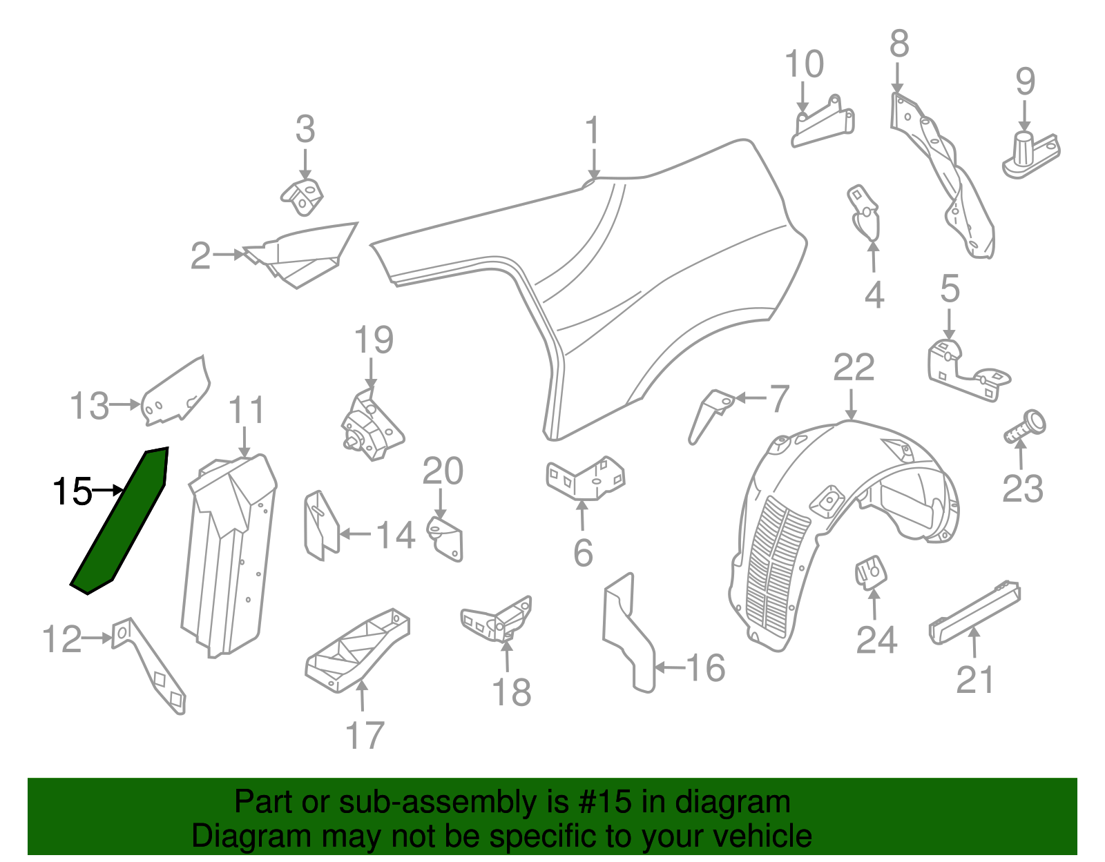 2014-2015 Audi R8 Lock Pillar Support 420-809-971 | TascaParts.com
