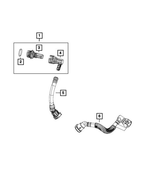 Crankcase Ventilation for 2023 Dodge Charger | Mopar Estores
