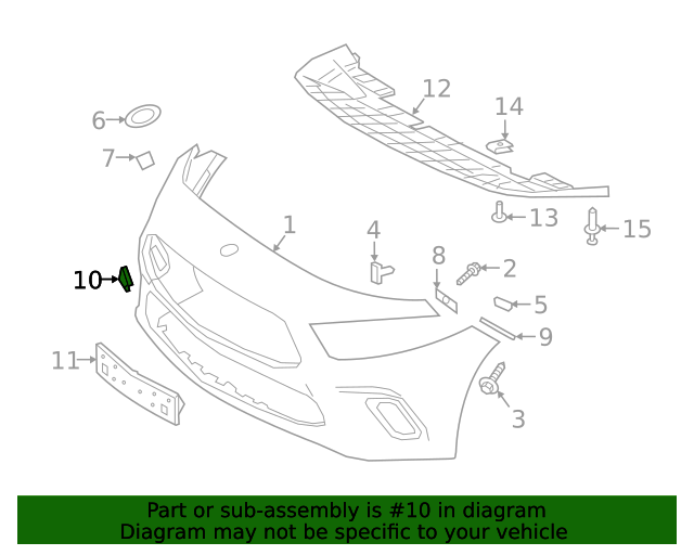 17788519009999 - Tow Eye Cap 2019-2021 Mercedes-Benz | Mercedes-Benz ...