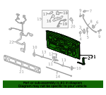 2020-2023 Chevrolet Gate (Replaces Part Number 86771589) 86793713 GM ...