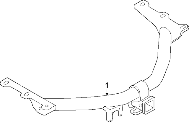 74690-T90-A00 - Trailer Hitch 2023-2024 Honda Pilot | Honda Parts Online