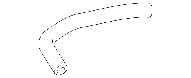 Genuine Toyota Upper Hose part# 16572-F0100 for 2019-2024 Toyota ...