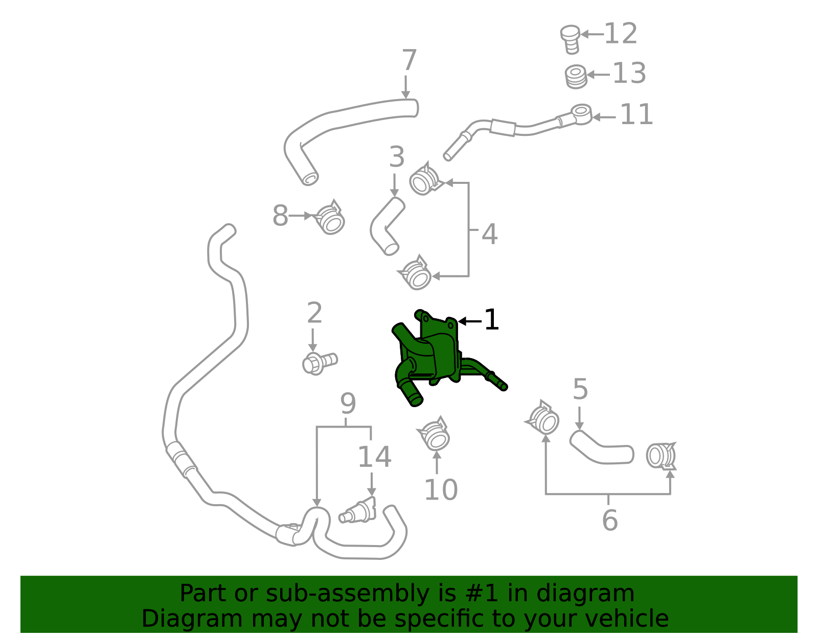2019-2024 Toyota Trans Cooler G125A-42010 | OEM Parts Online