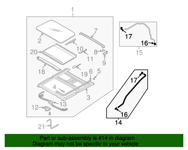 2003-2009 Kia Sorento Drain Hose 81681 3E000 | OEM Parts Online