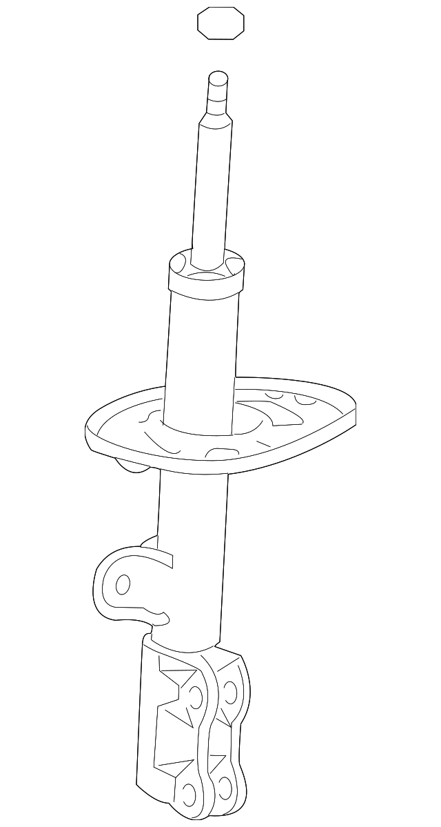 48520-80627 - Strut - 2019-2021 Lexus UX250h | DiscMonster