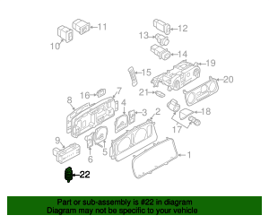 8651A027 - Vehicle Speed Sensor 1997-2012 Mitsubishi | Mitsubishi ...