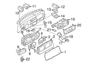 MR518300 - Vehicle Speed Sensor 1997-2012 Mitsubishi | Mitsubishi ...