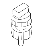 Genuine OEM Vehicle Speed Sensor Part# mr518300 Fits 1997-2012 ...