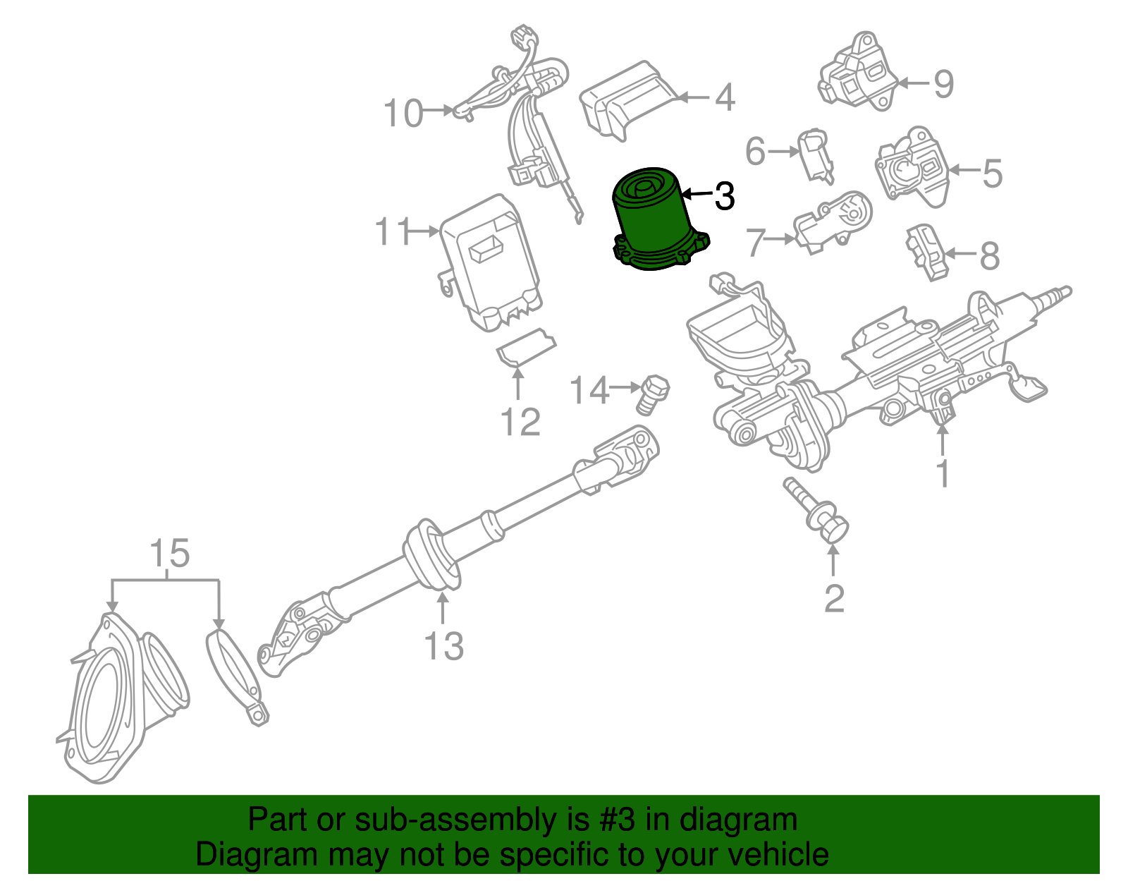 80960-0E070 - Motor Assembly - 2014-2019 Toyota Highlander | OEM ...